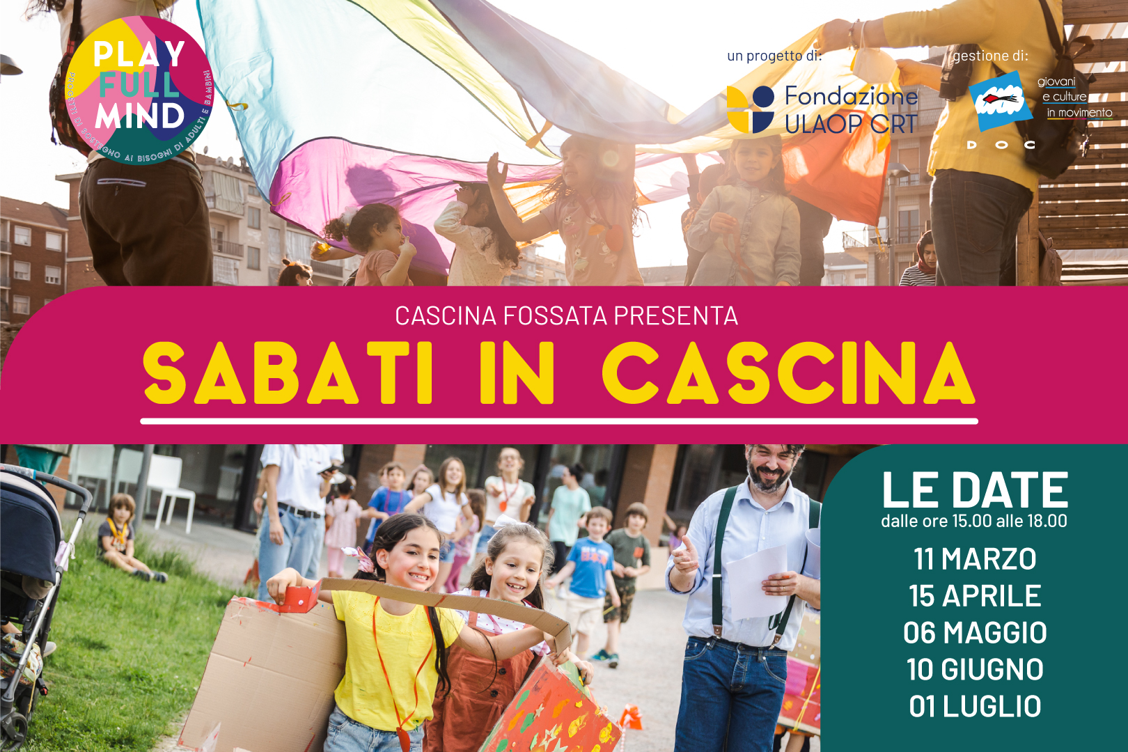 Sabati in Cascina 2023!! - Fondazione ULAOP CRT